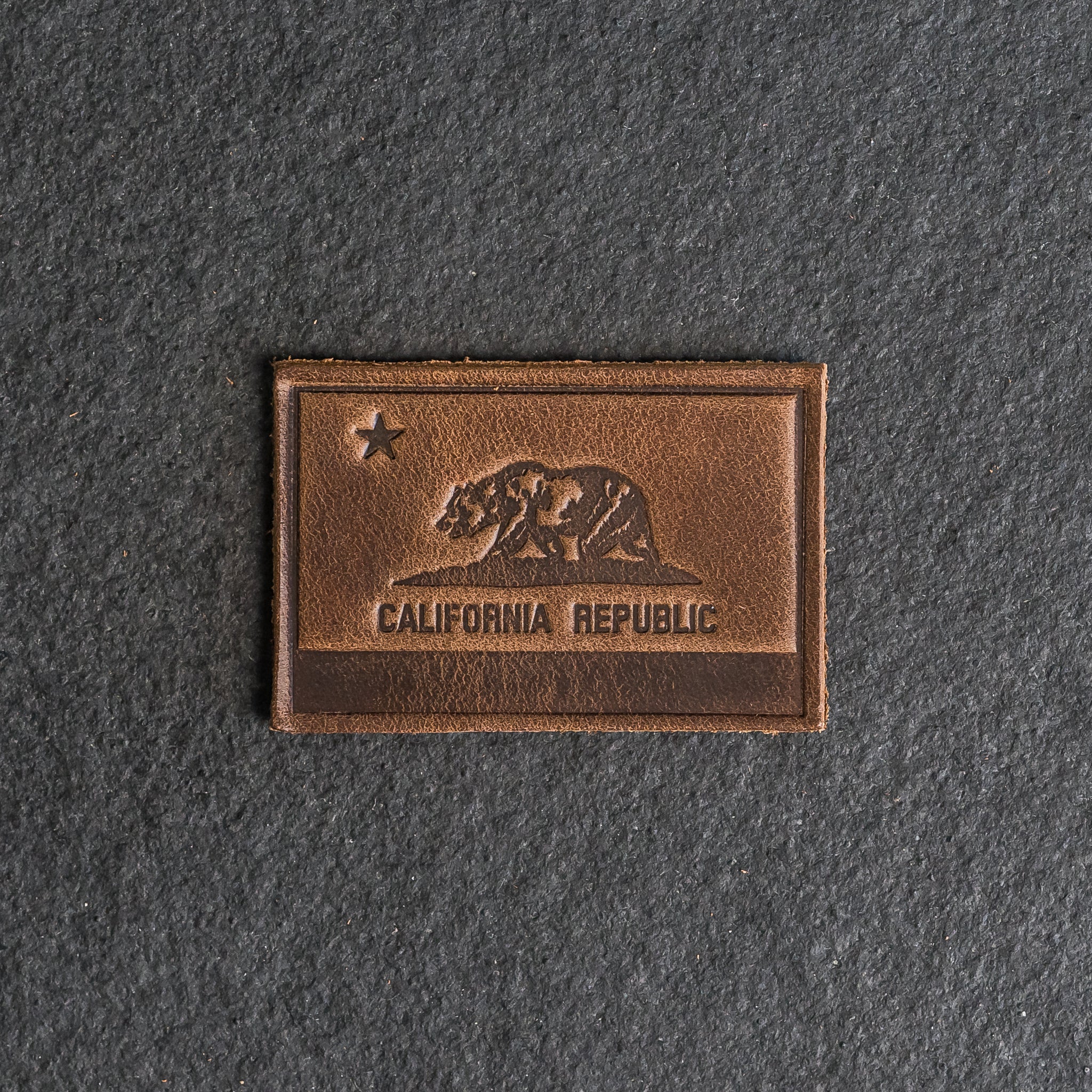 Order California Flag Leather Patch with Hook – Ox & Pine