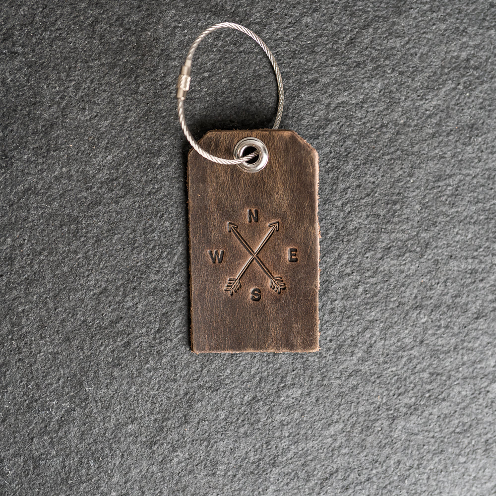 Compass Rose Luggage Tag – Ox & Pine