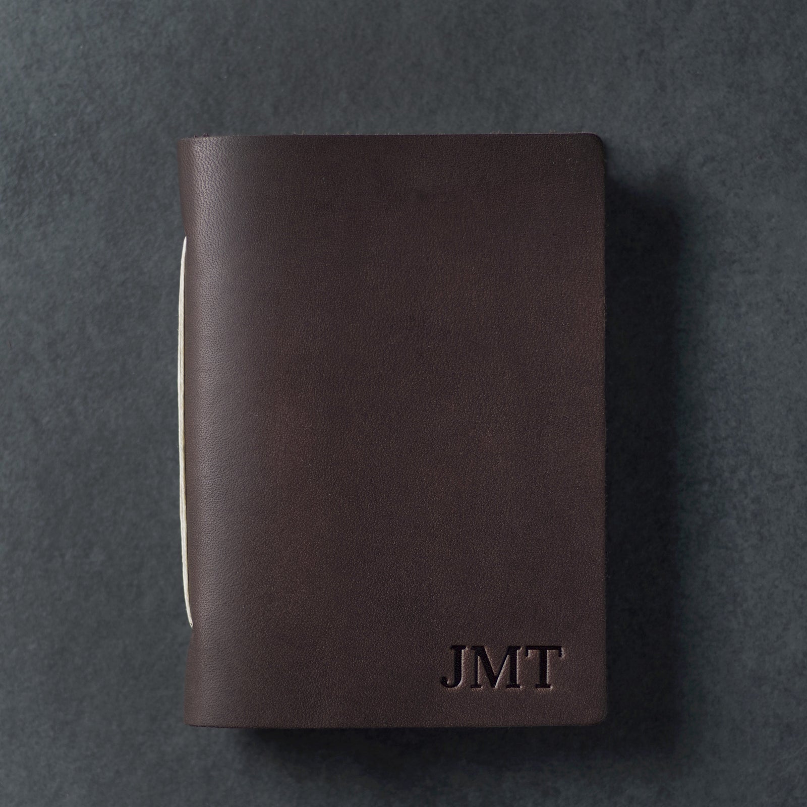 Classic Personalized Leather Pocket Journal – Ox & Pine